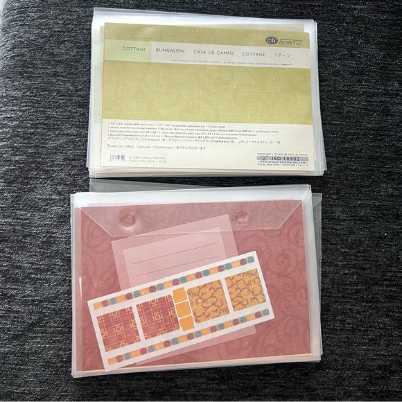 Creative Memories | Other | New 8 Creative Memories Cottage Bungalow ...